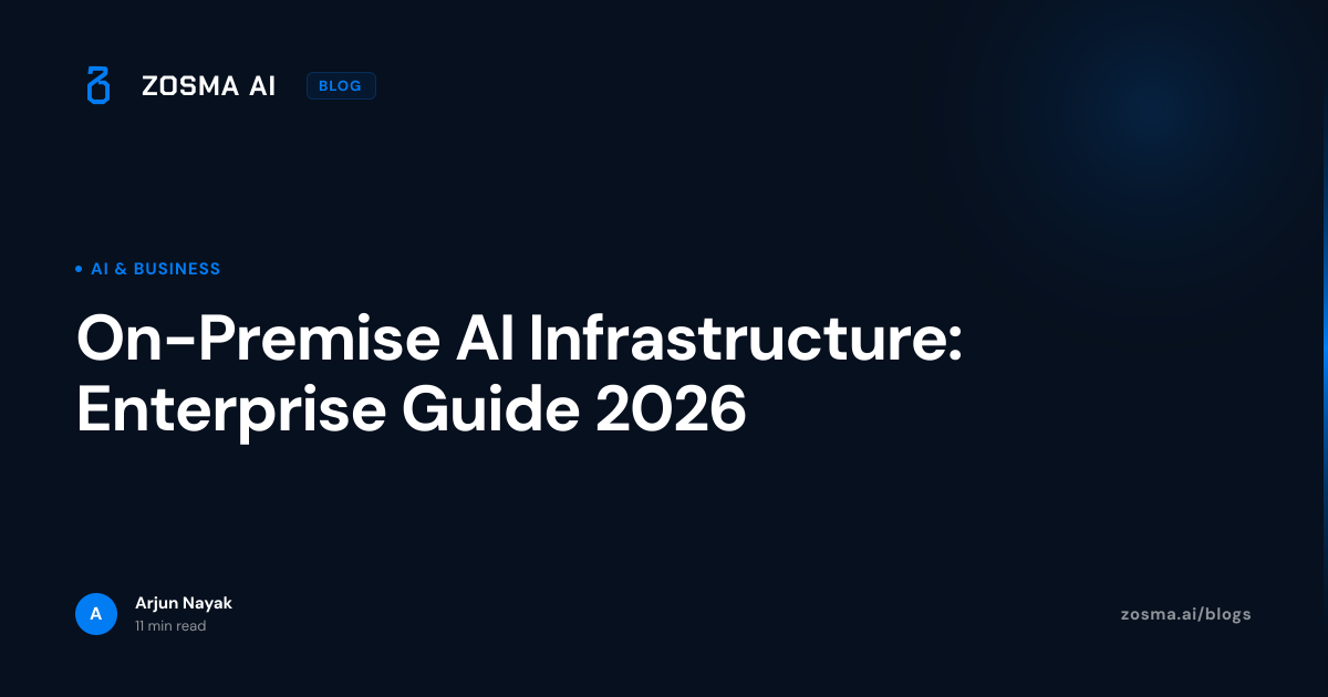 On Premise Ai Infrastructure Guide For Enterprises